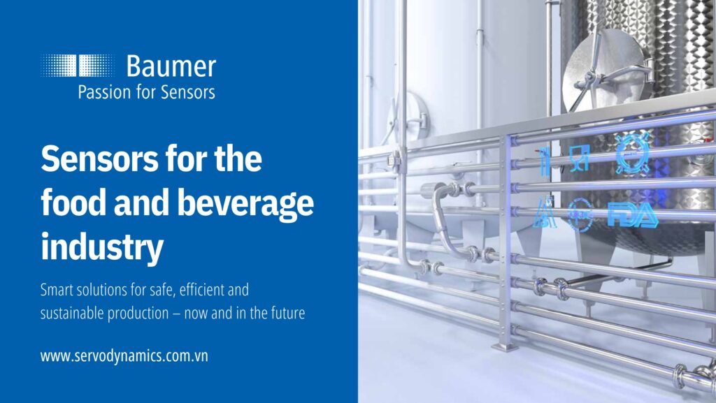 Baumer| Sensors for the food and beverage industry